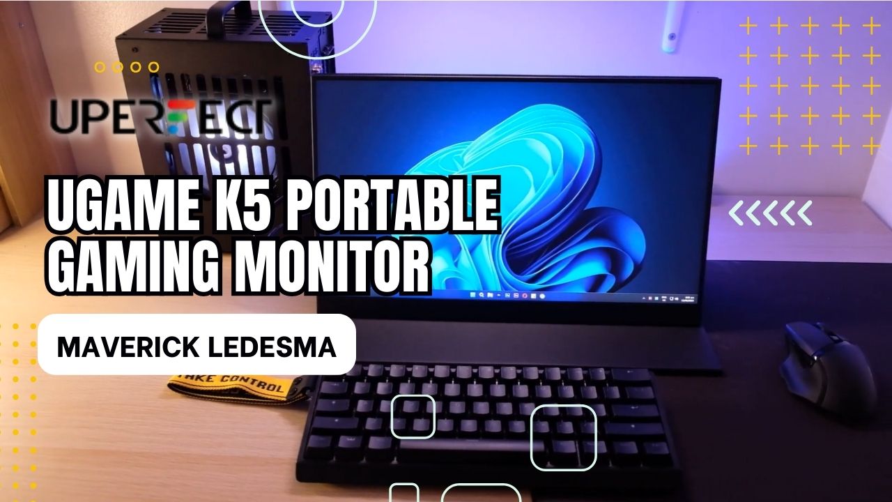 UPERFECT UGame K5 Portable Gaming Monitor unboxing by Maverick Ledesma
