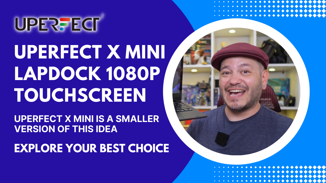 UPERFECT X Mini Lapdock 1080P Review by Juan Bagnell