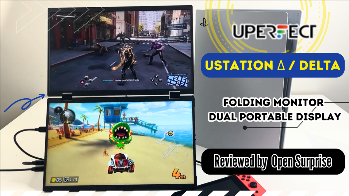 Introduce the UPERFECT UStation Δ / Delta Folding Monitor | Reviewed b
