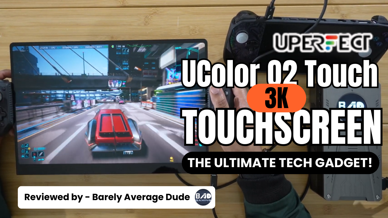 UColor O2 Touch 16'' 3K OLED Display 120Hz Touchscreen reviewed by Bar ...